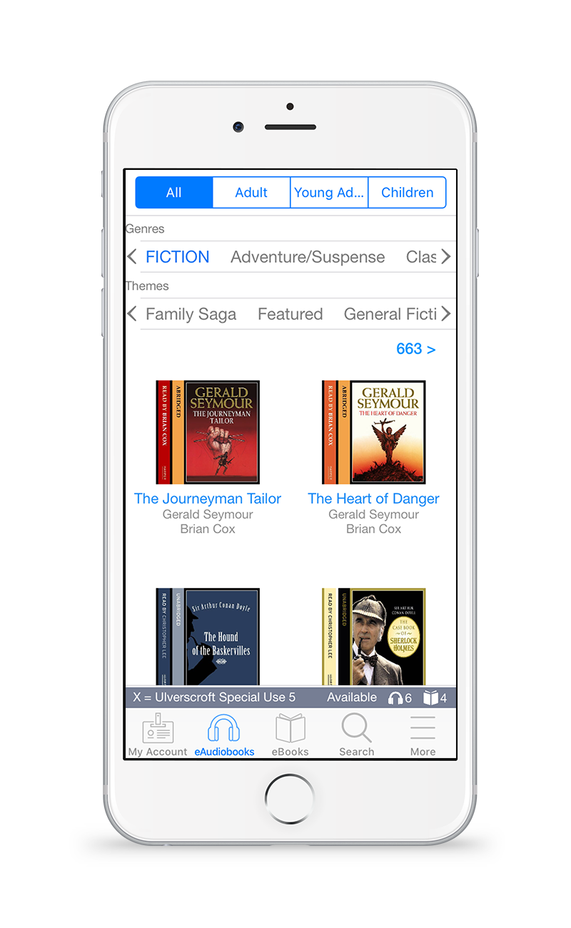 Using the App | uLibrary
