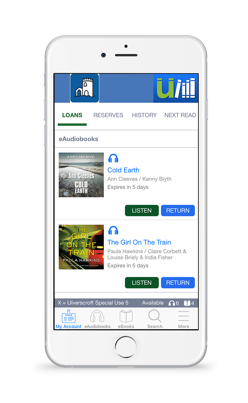 Using the App | uLibrary
