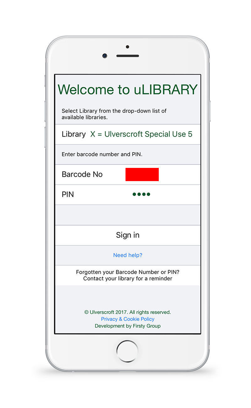 Using the App | uLibrary